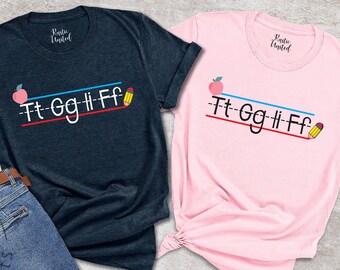 Tt Gg Ii Ff TGIF Funny Teachers Students 2 - Etsy