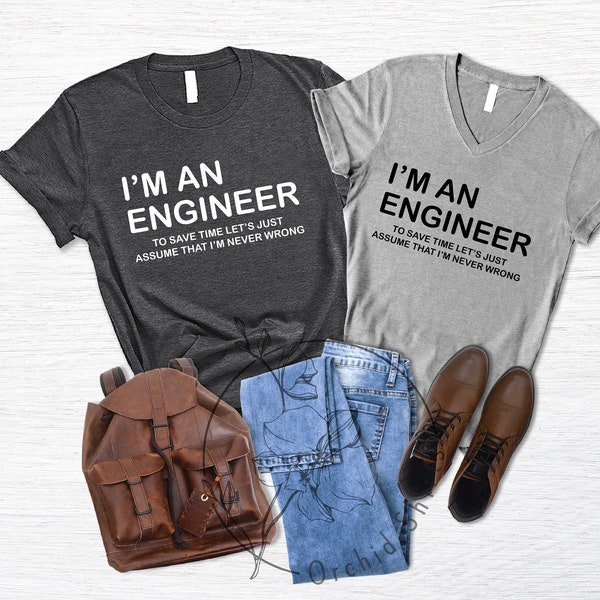 Funny Engineer Shirt - Etsy