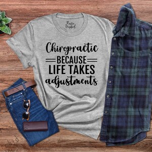 Chiropractic Shirt for Men and Women, Chiropractor Gift T-shirt, Chiro ...