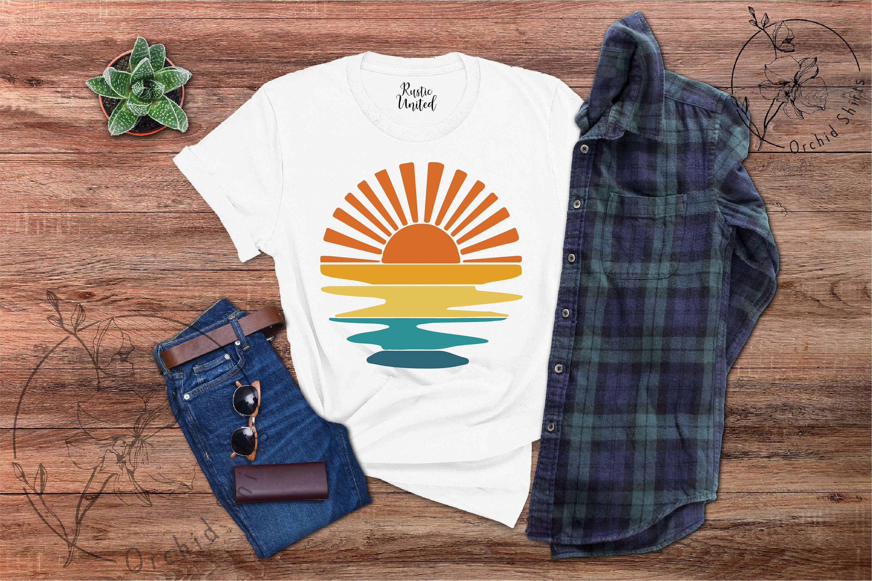 Summer Sunset Shirt, Summer Vacation Gift T-shirt, Summer Lover Shirts ...
