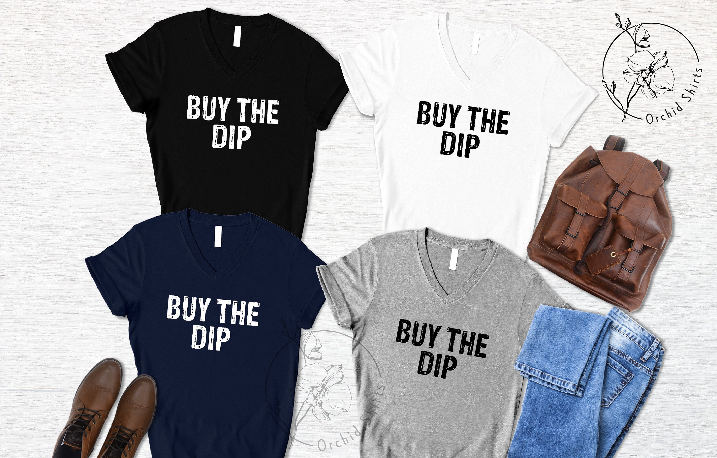 Buy the Dip T-shirt, Warren Buffett, Finance, Meme Shirt, Forex Shirt ...