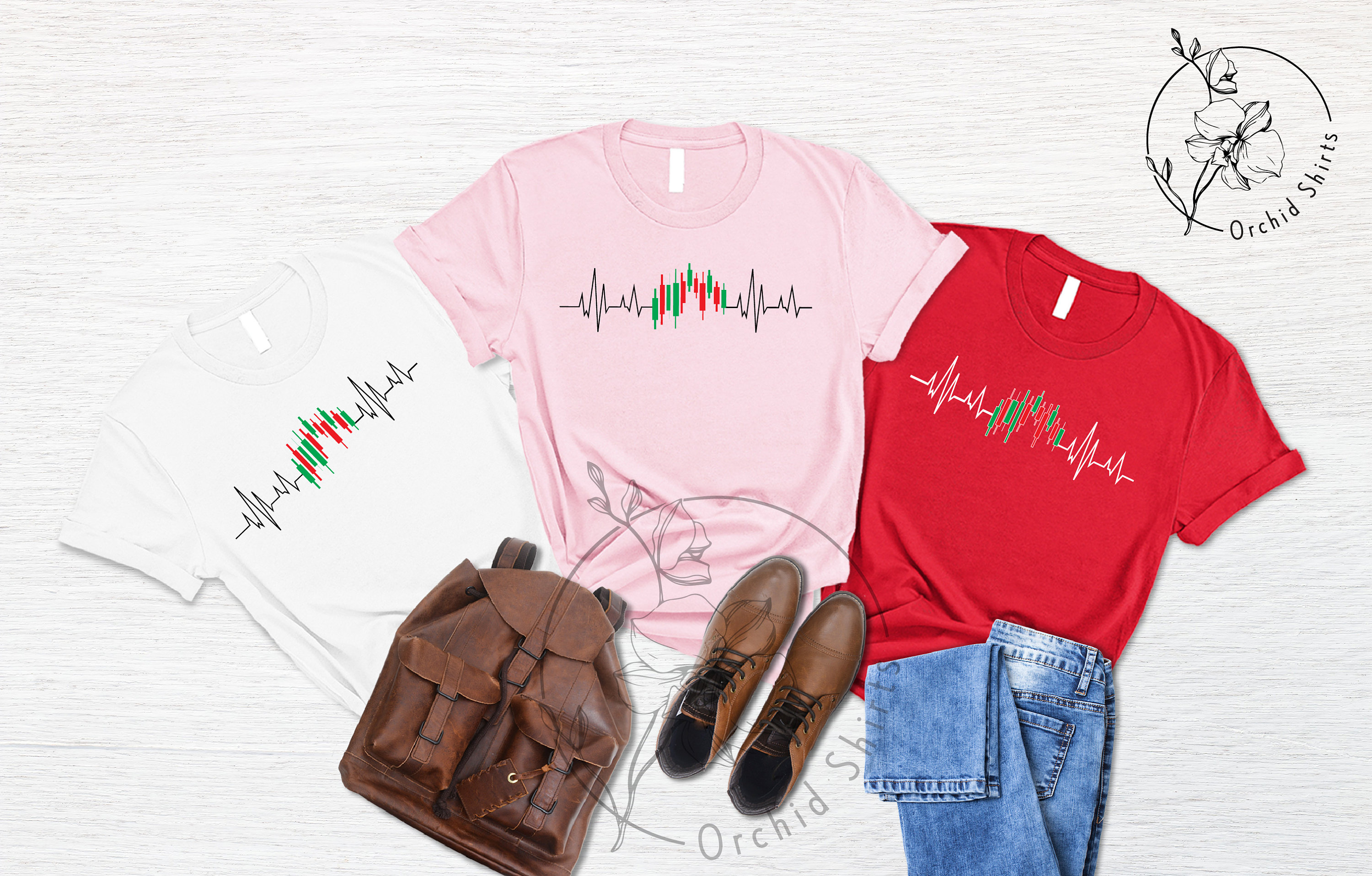 Trading Heartbeat T-shirt, Financial Planner Shirt, Stock Exchange ...