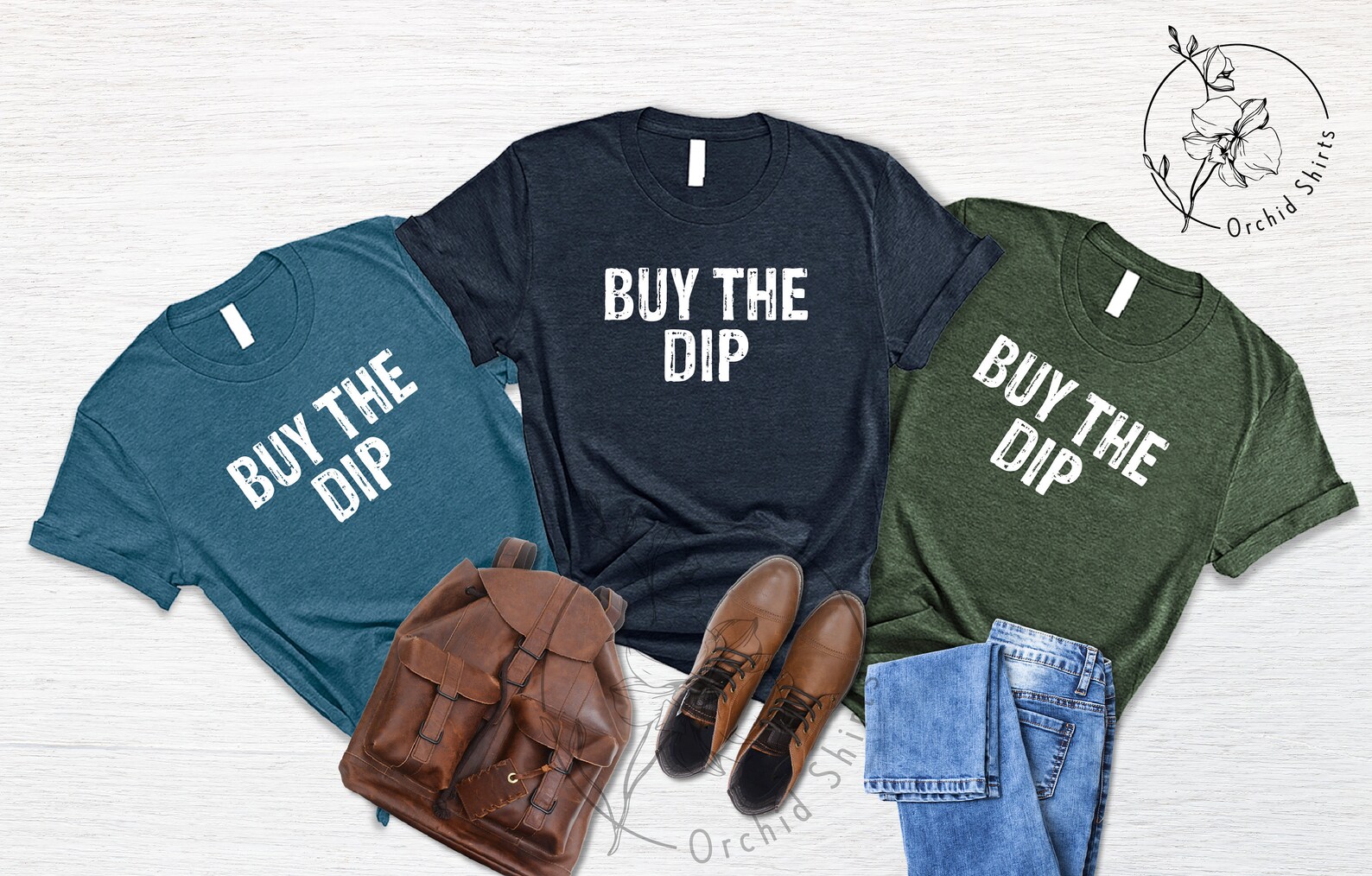 Buy the Dip T-Shirt Warren Buffett Finance Meme Shirt | Etsy