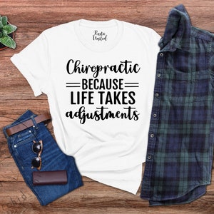 Chiropractic Shirt for Men and Women, Chiropractor Gift T-shirt, Chiro ...