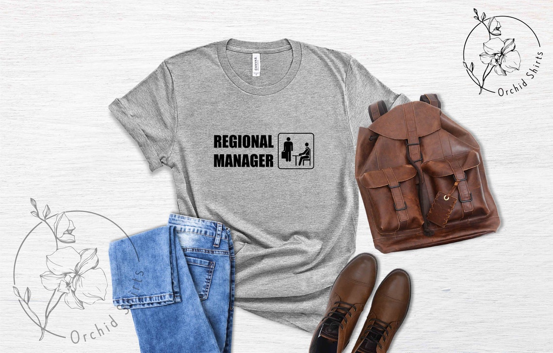 Regional Manager and Assistant to the Regional Manager Shirt - Etsy