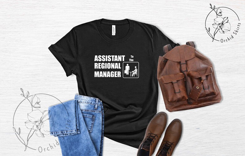 Regional Manager and Assistant to the Regional Manager Shirt - Etsy