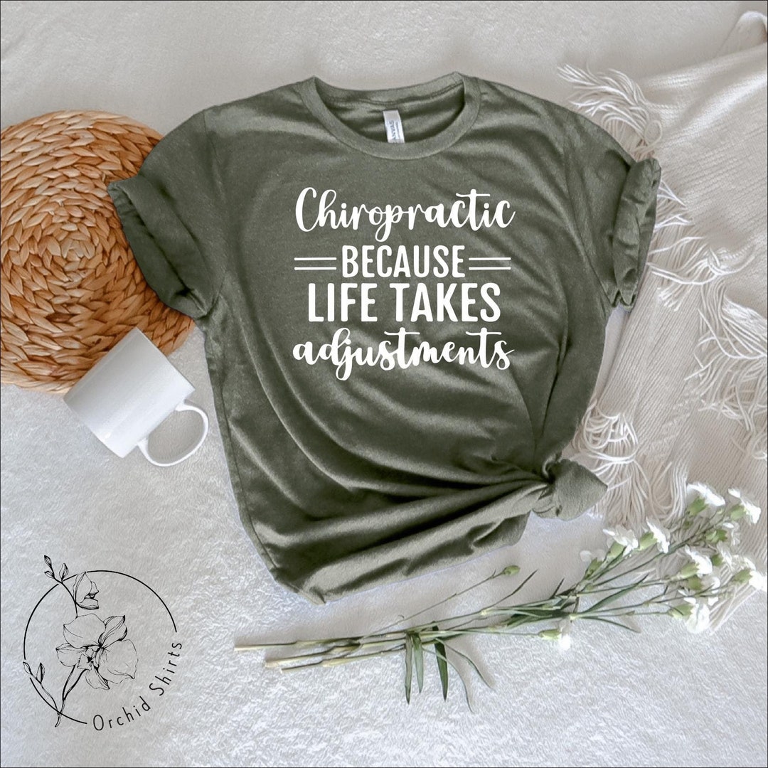 Chiropractic Shirt for Men and Women, Chiropractor Gift T-shirt, Chiro ...