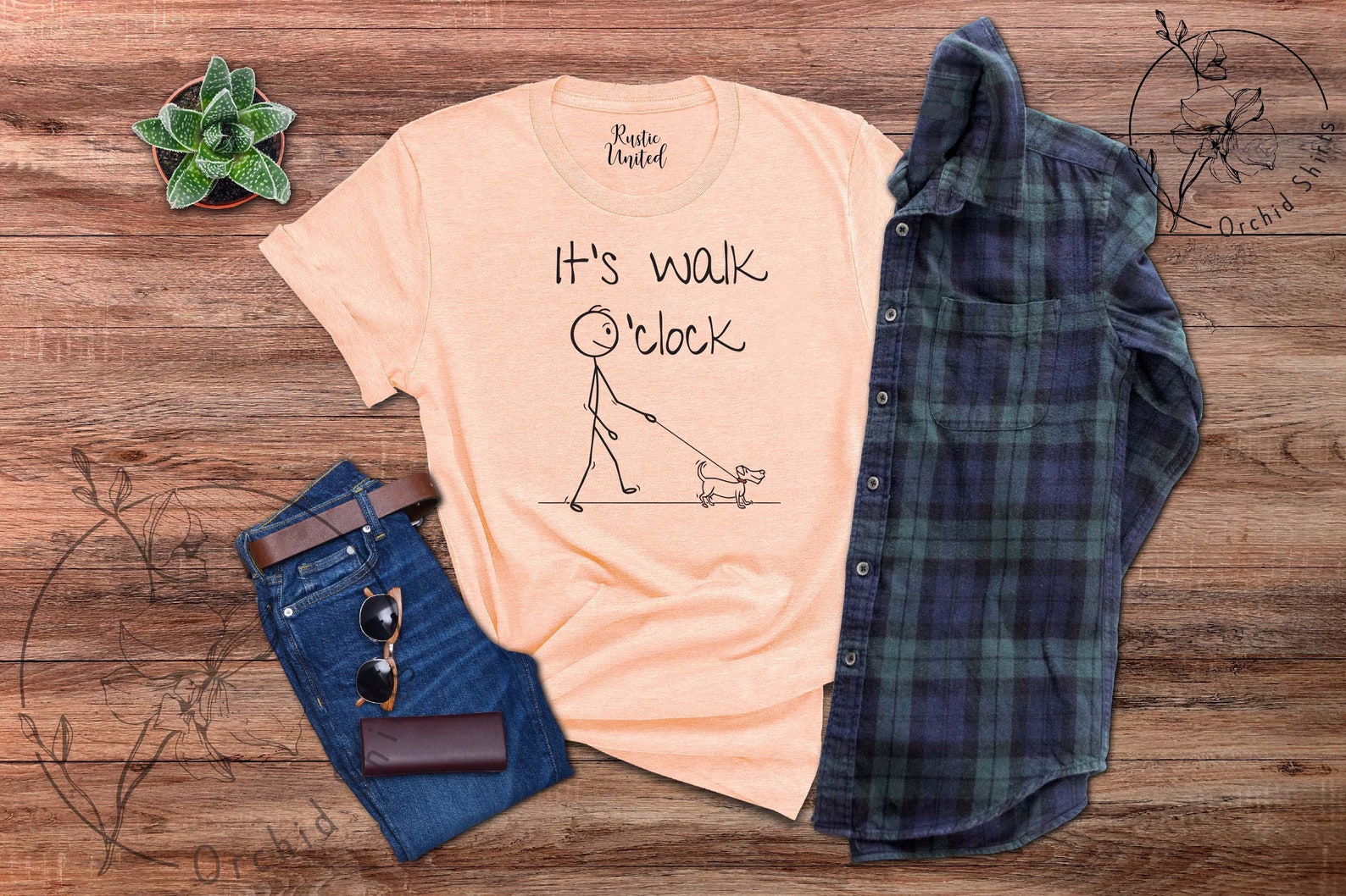 Walk Shirt, Dog Walking T-shirt for Men, Walking Gift for Dog Lover ...