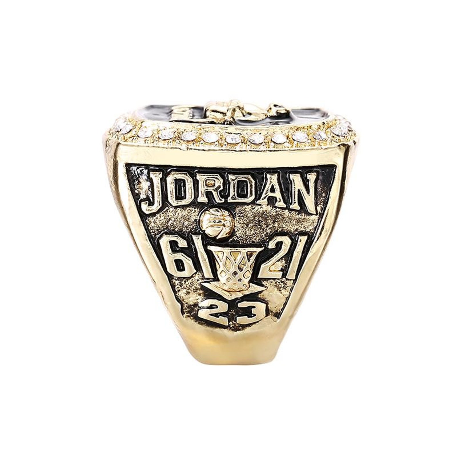 Chicago Bulls Michael Jordan 6 ring set NBA championship | Etsy