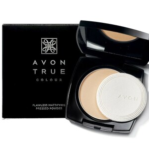 Avon True Colour Flawless Mattifying Pressed Powder - Etsy