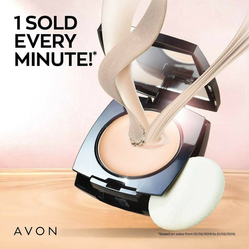 Avon True Colour Flawless Cream to Powder Foundation Compact SPF15 ...