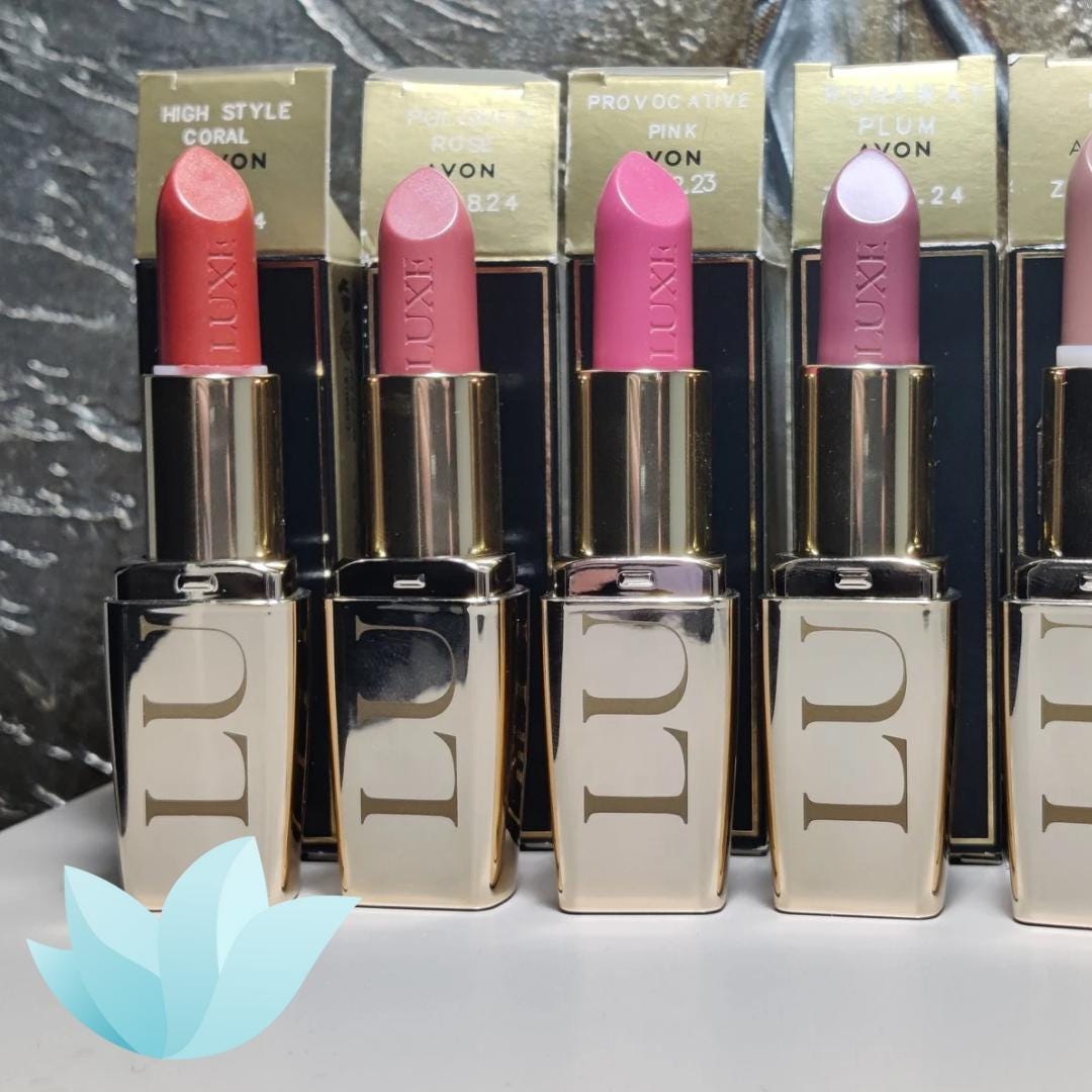 Avon Luxe Couture Crème Lipstick | Full Size | All Shades - Etsy