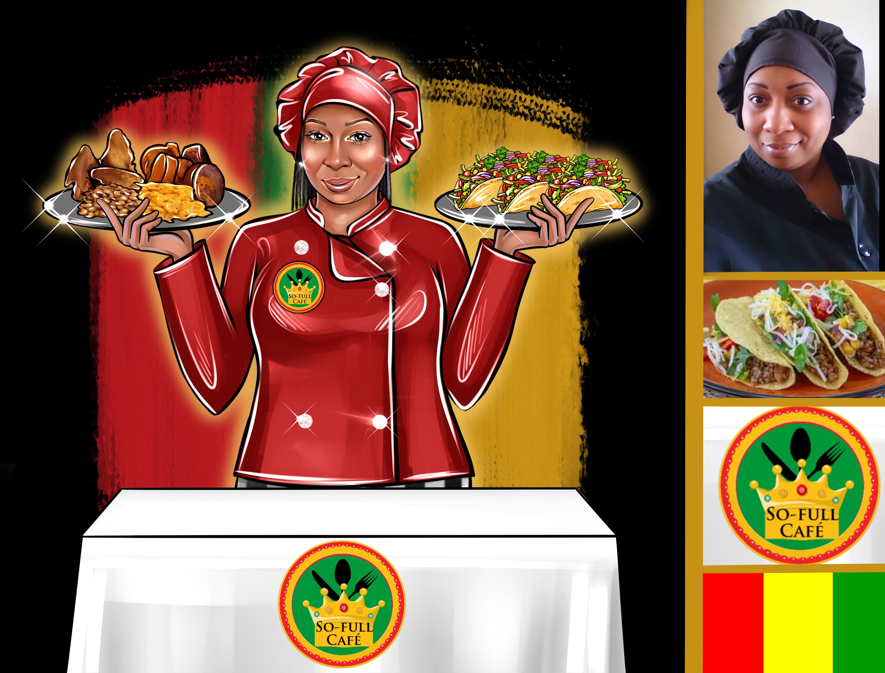 Cartoon Logo,digital Portrait,variety Vendors Logo,cartoon From Photo ...