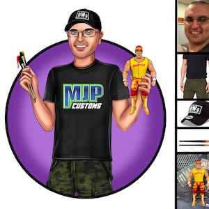 Travel Agent Logo,custom Cartoon Logo,digital Portrait Logo,hand Draw ...