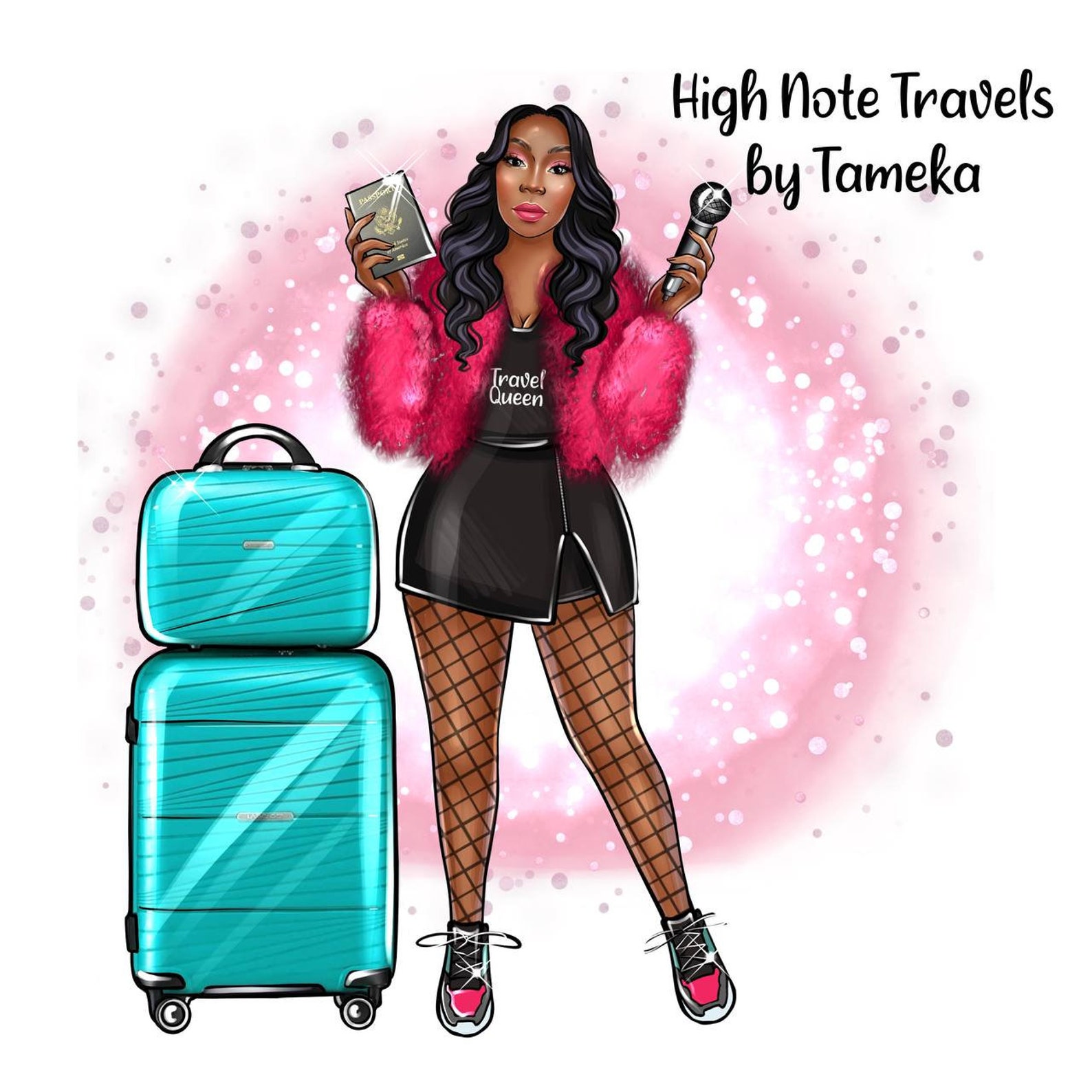 Travel Blogger Logo,travel Agent Logo,travel Agency Logo,cartoon Logo ...
