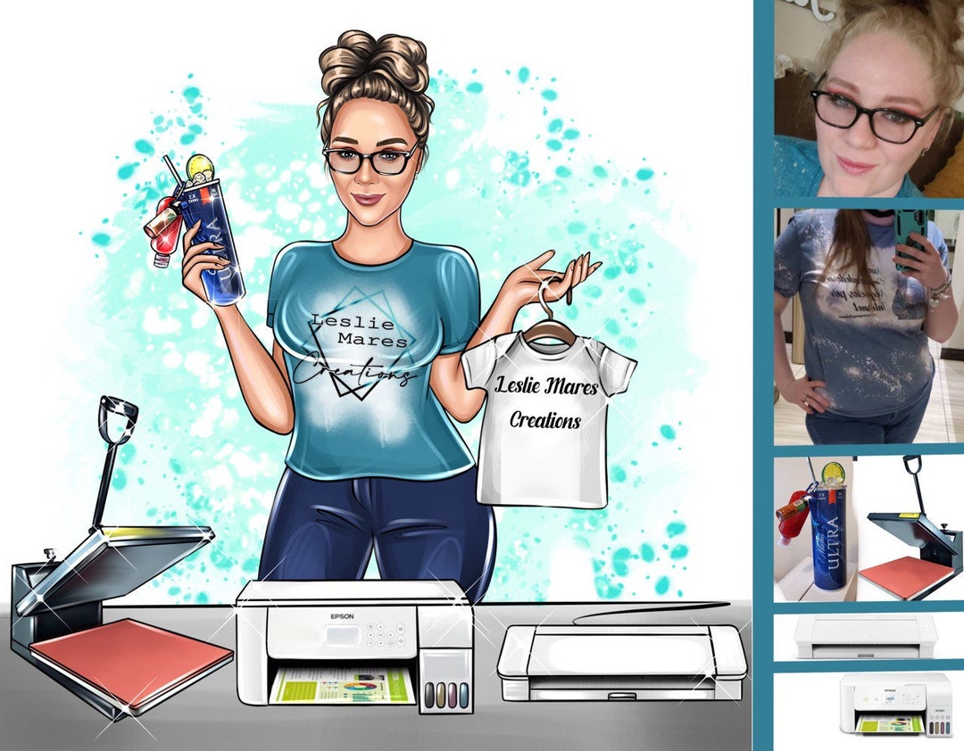 Hand Crafter Logo Cartoon Logo for Business Cartoon From Photo Portrait ...