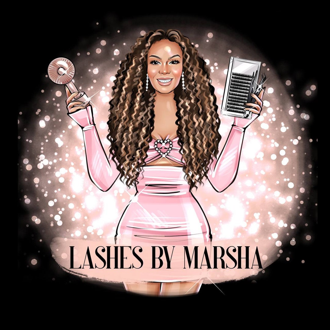 Lash Maker Logo,lash Designer Logo,lash Artist Logo,beauty Lashes Logo ...