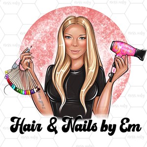 Hairdresser Logo,hair Stylist Logo,barber Logo,hair Extension Logo ...