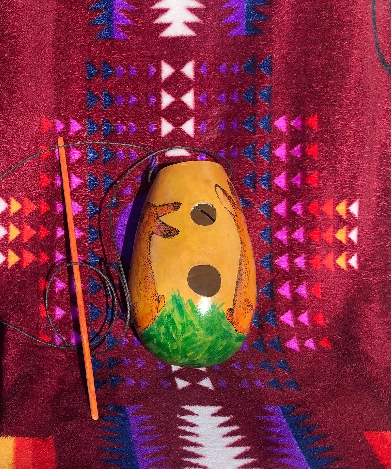 Rabbit Mini Guiro With Stick - Etsy