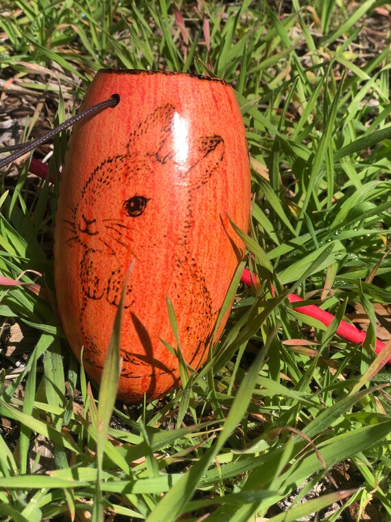 Mini Rabbit Guiro Gourd Mini Guiro Nicklace Instrument - Etsy