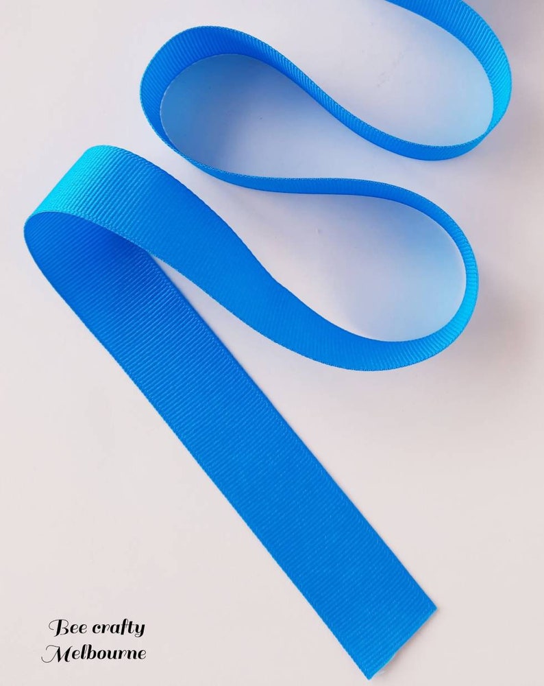 Offray Grosgrain Ribbon 7/8/ Island Blue Grosgrain Ribbon/ USA Made ...