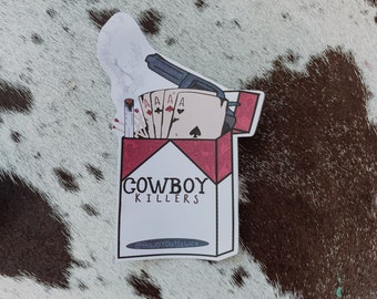 Cowboy Killers Sticker - Etsy