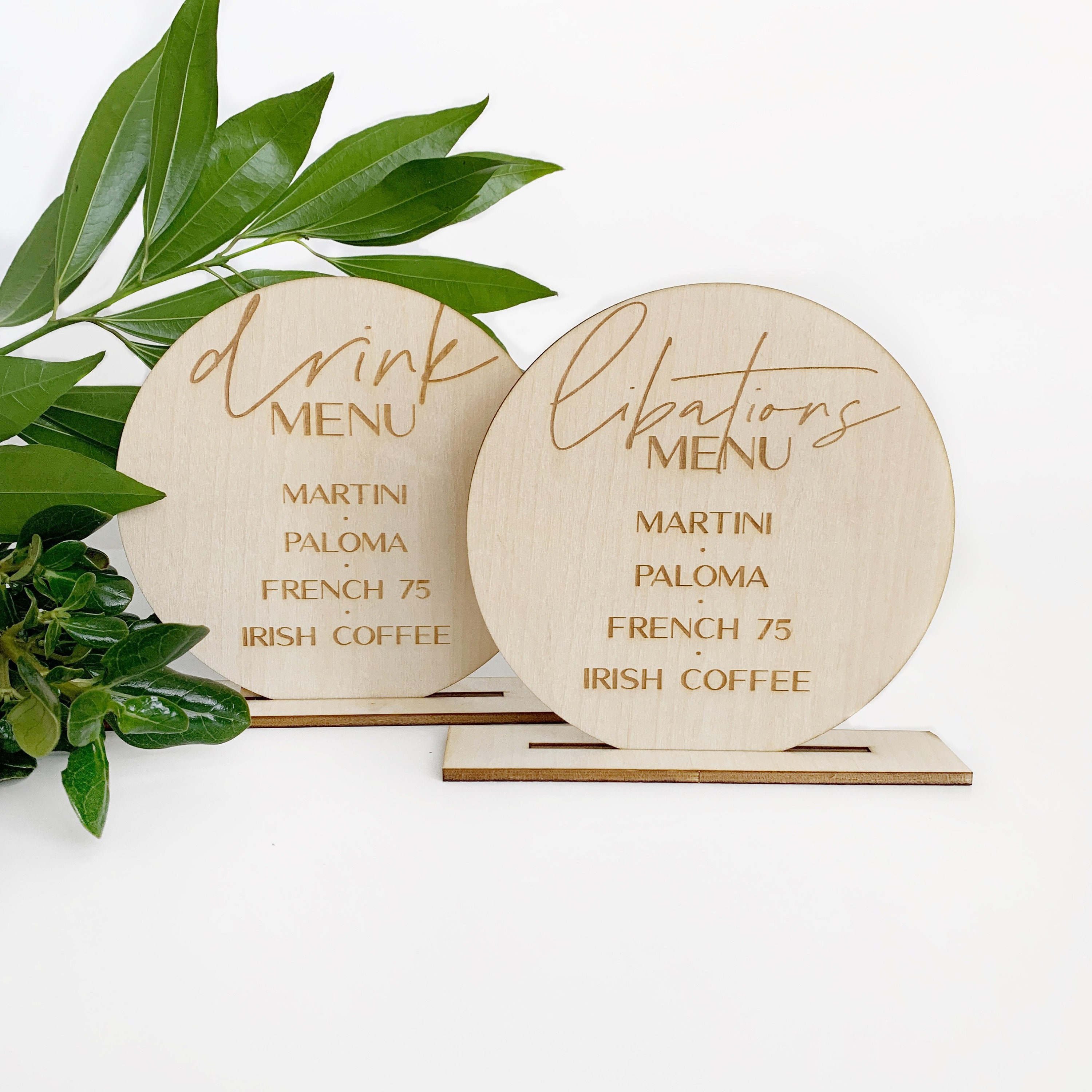 Custom Drink Menu Bar Sign Libations Menu Sign Custom Drink - Etsy