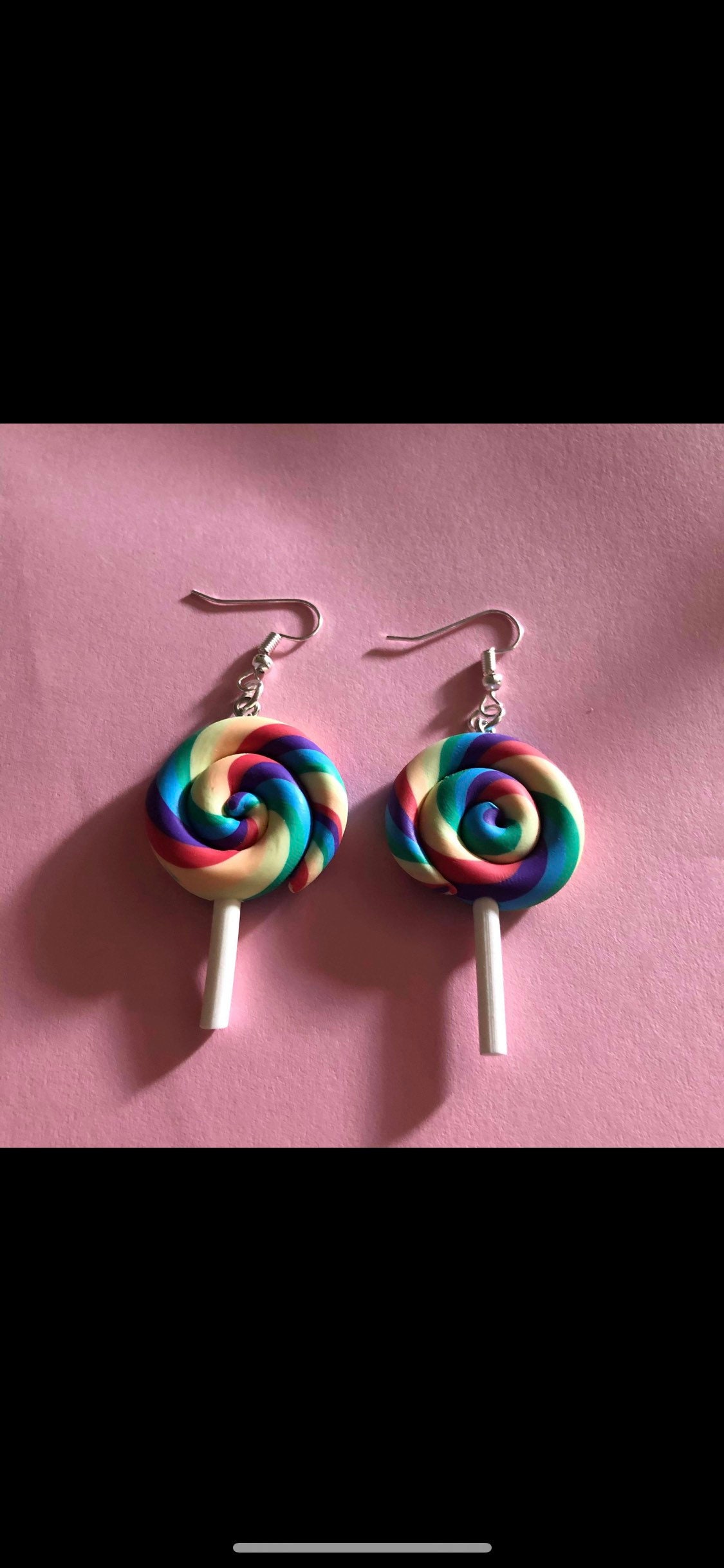 Lollipop Earrings - Etsy Australia
