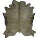 Olive Green Cowhide Genuine Hair on Hide Leather Area Rug Top Quality ...