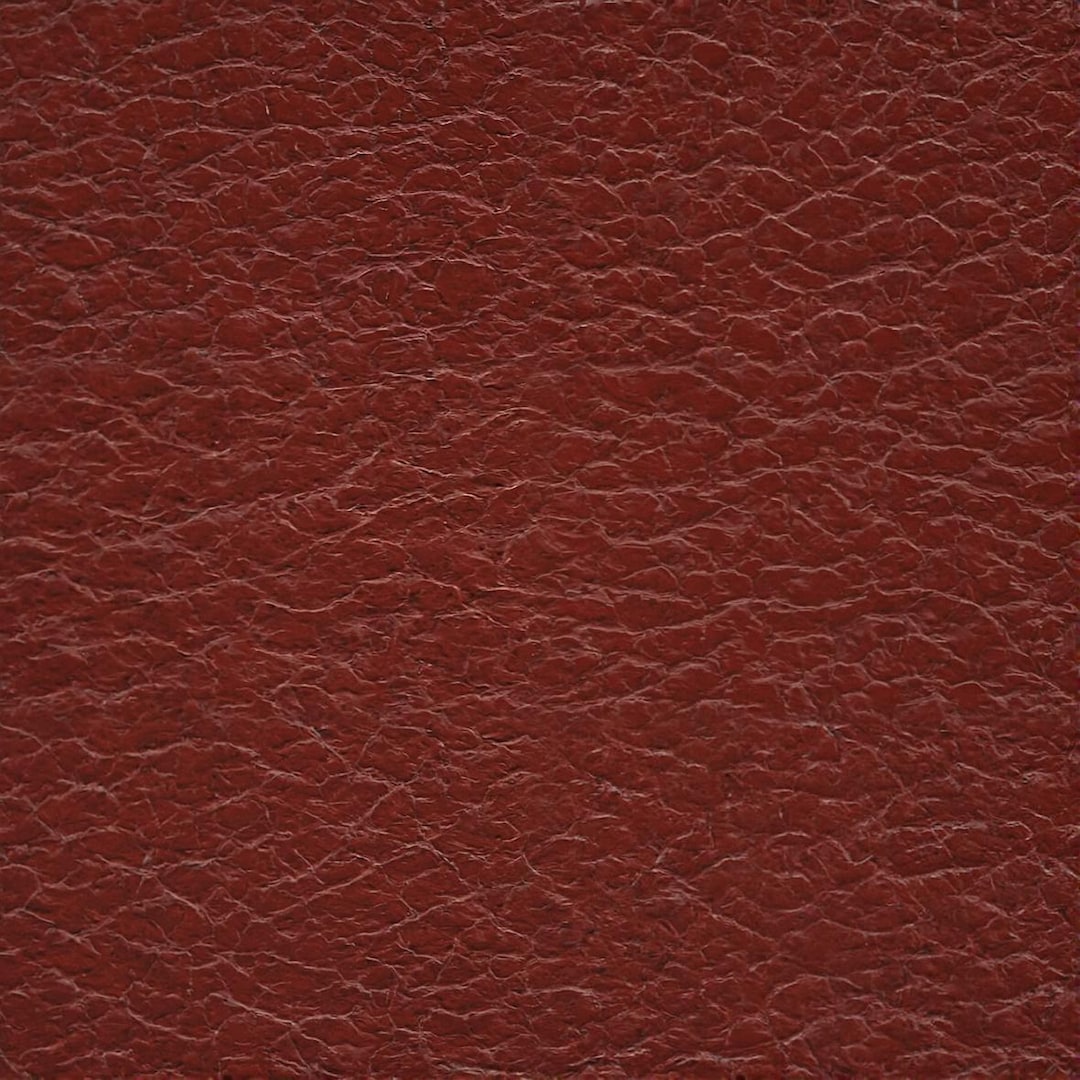 Berry Red Italian Leather: Full Grain Cowhide for Upholstery - Etsy