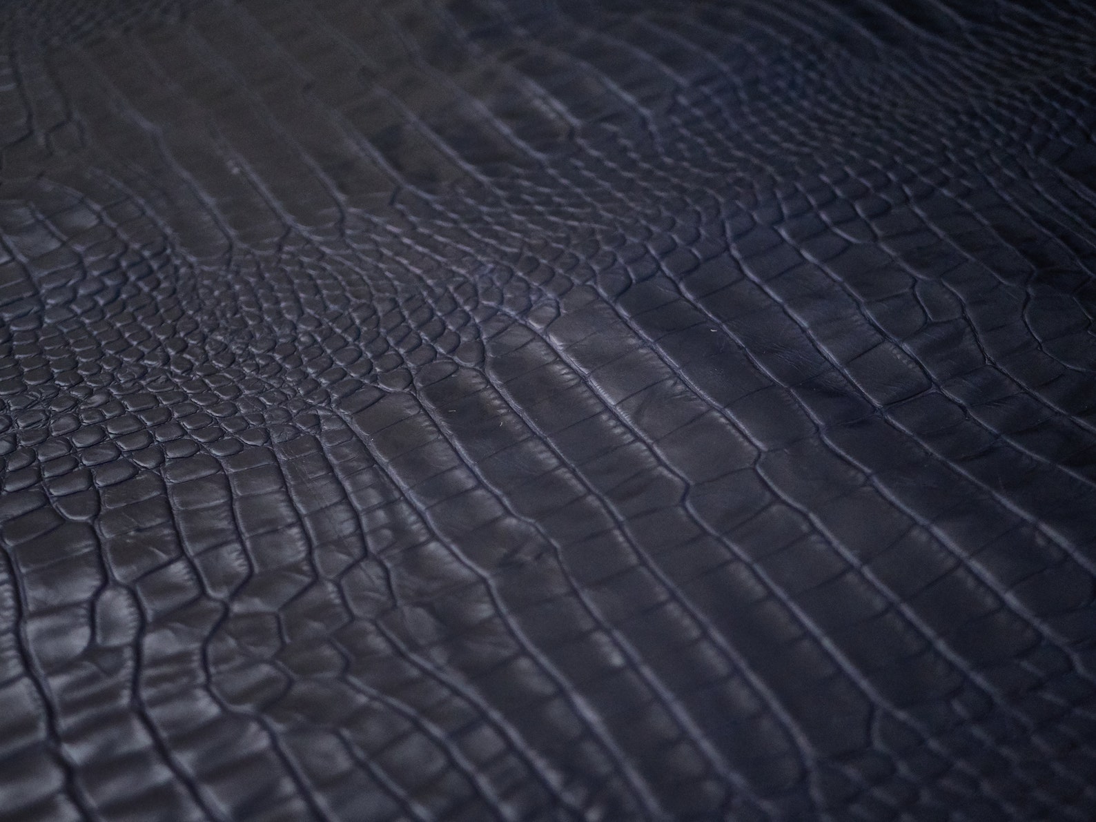 Embossed Crocodile Print on Cowhide Leather for Upholstery High Quality ...