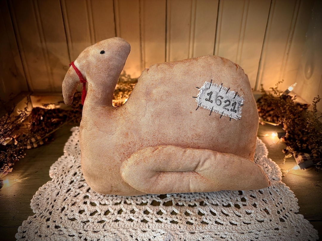 Primitive Grungy Turkey Thanksgiving Farmhouse Decor Folk Art Country ...