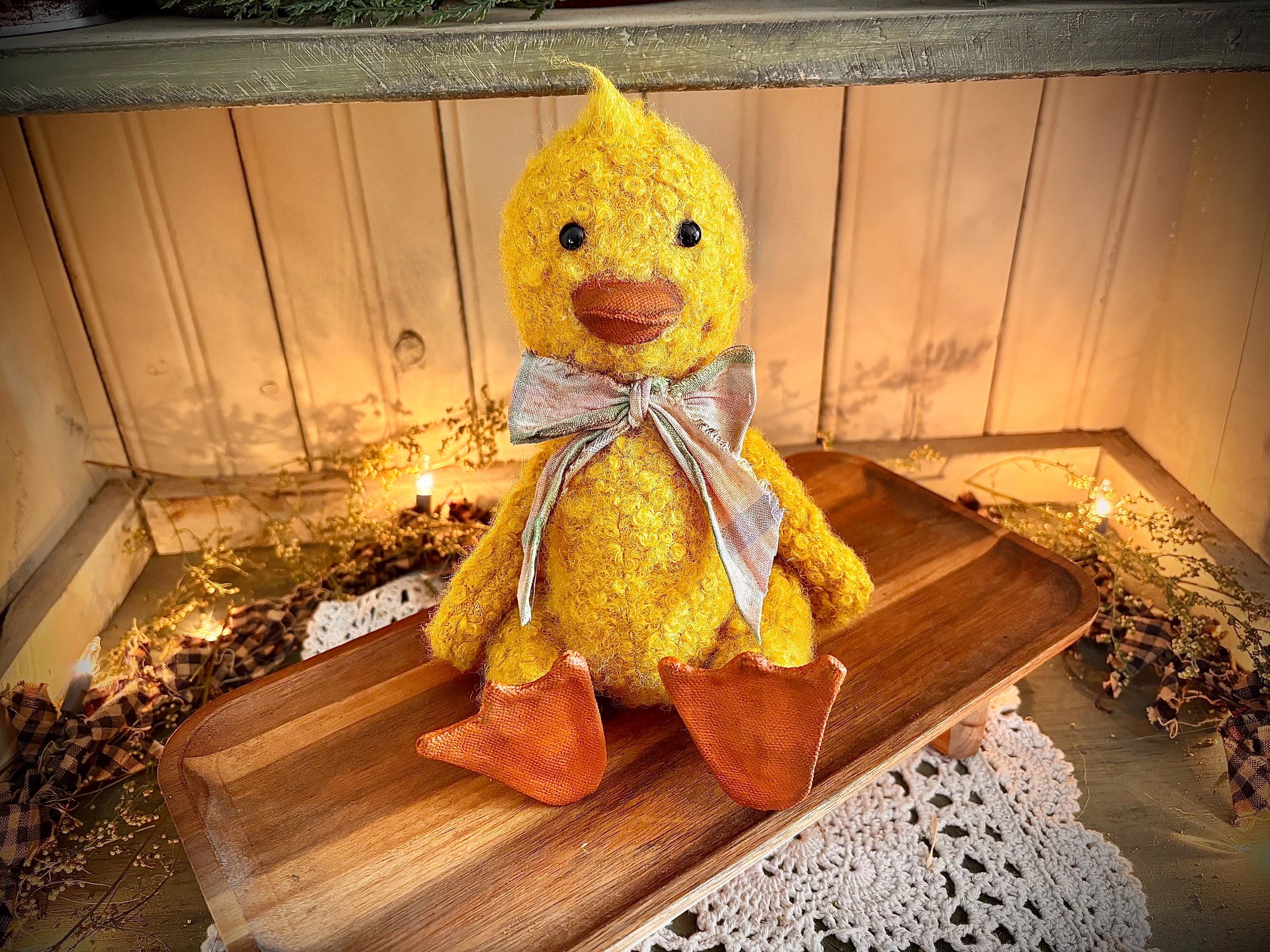 Primitive Easter Duck Shelf Sitter Farmhouse Spring Decor - Etsy