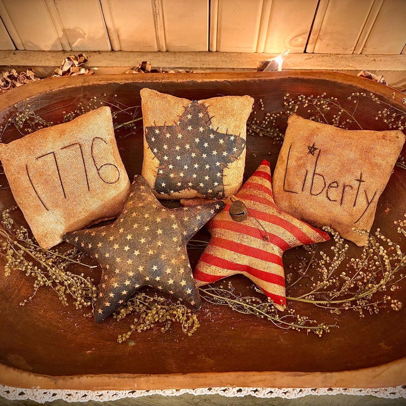Primitive Americana Decor - Etsy