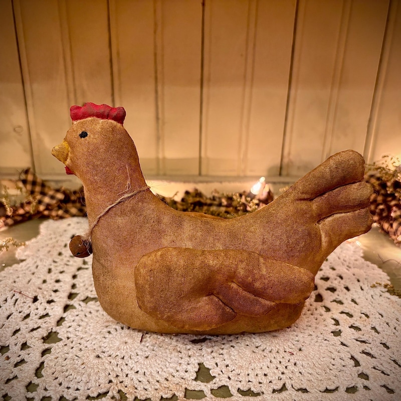 Primitive Chickens - Etsy