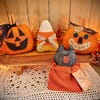 Primitive Fall Mummy With Voodoo Doll Halloween Spooky Farmhouse Decor ...