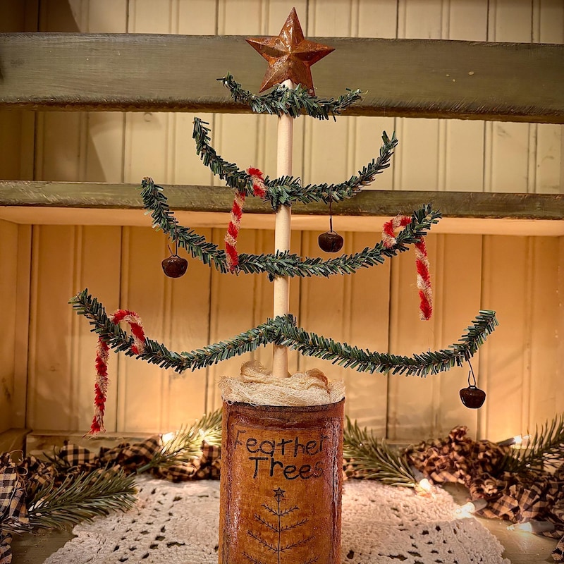 Primitive Christmas Tree - Etsy
