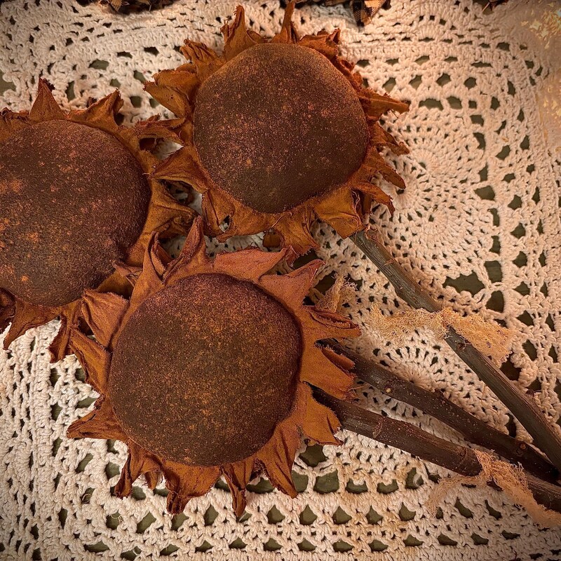 Primitive Sunflower - Etsy