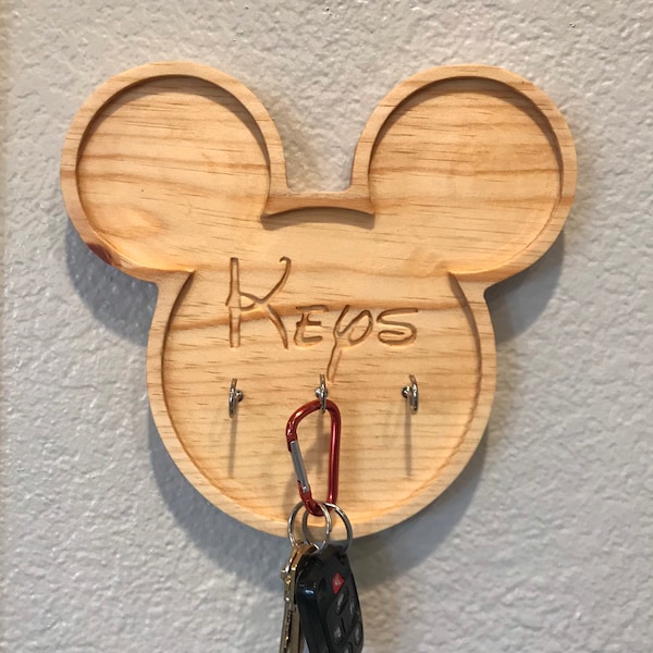 Mickey Mouse Key Chains - Etsy
