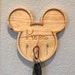 Personalized Mickey Mouse Key Holder - Etsy