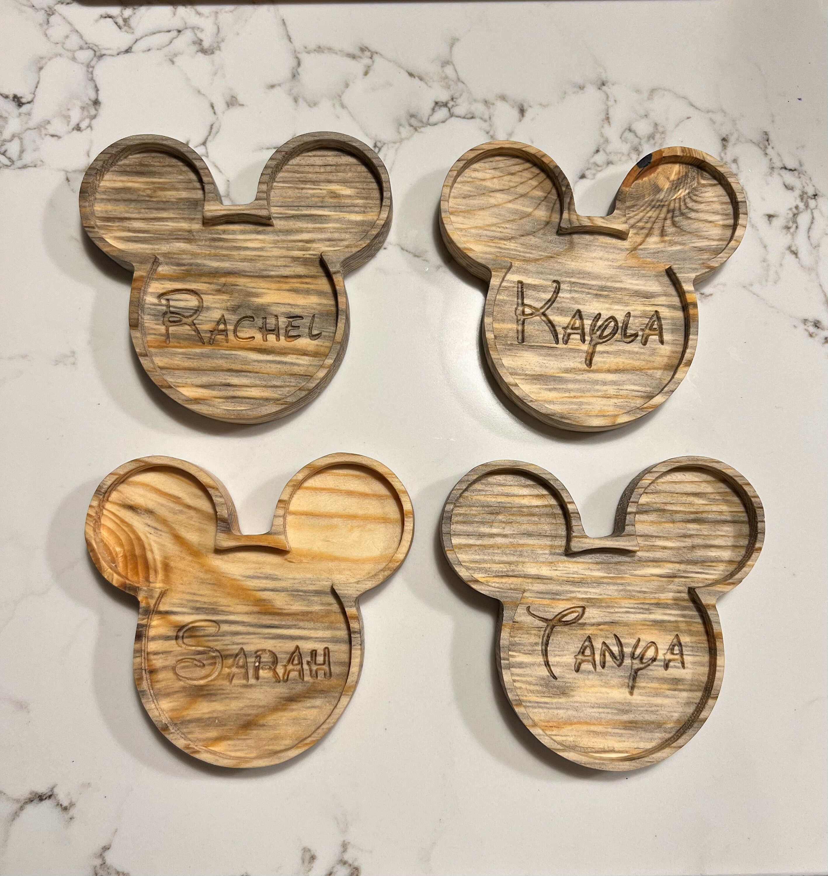 Personalize Mickey Mouse Wood Tray - Etsy