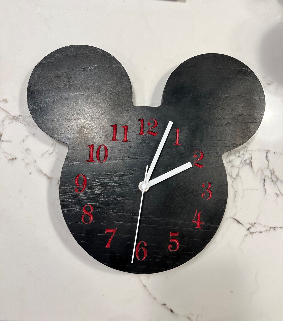 Mickey Mouse Clock - Etsy