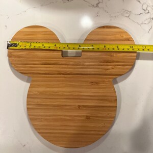 Mini Mickey Mouse Cutting Board - Etsy