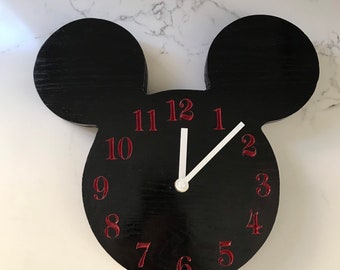 Mickey Mouse Kitchen Clock | Etsy