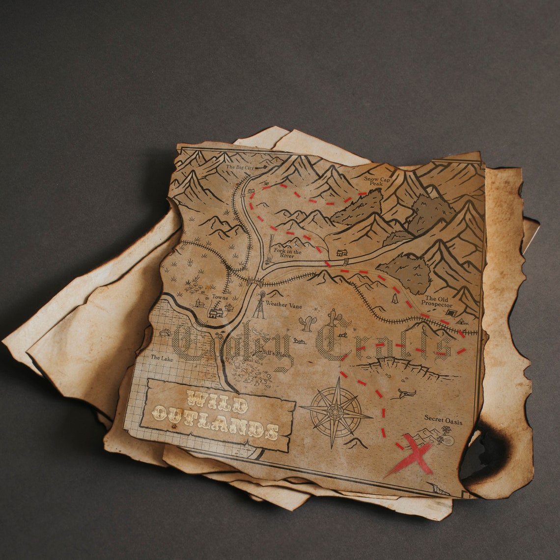 Kids Wild West Treasure Map - Digital - Etsy