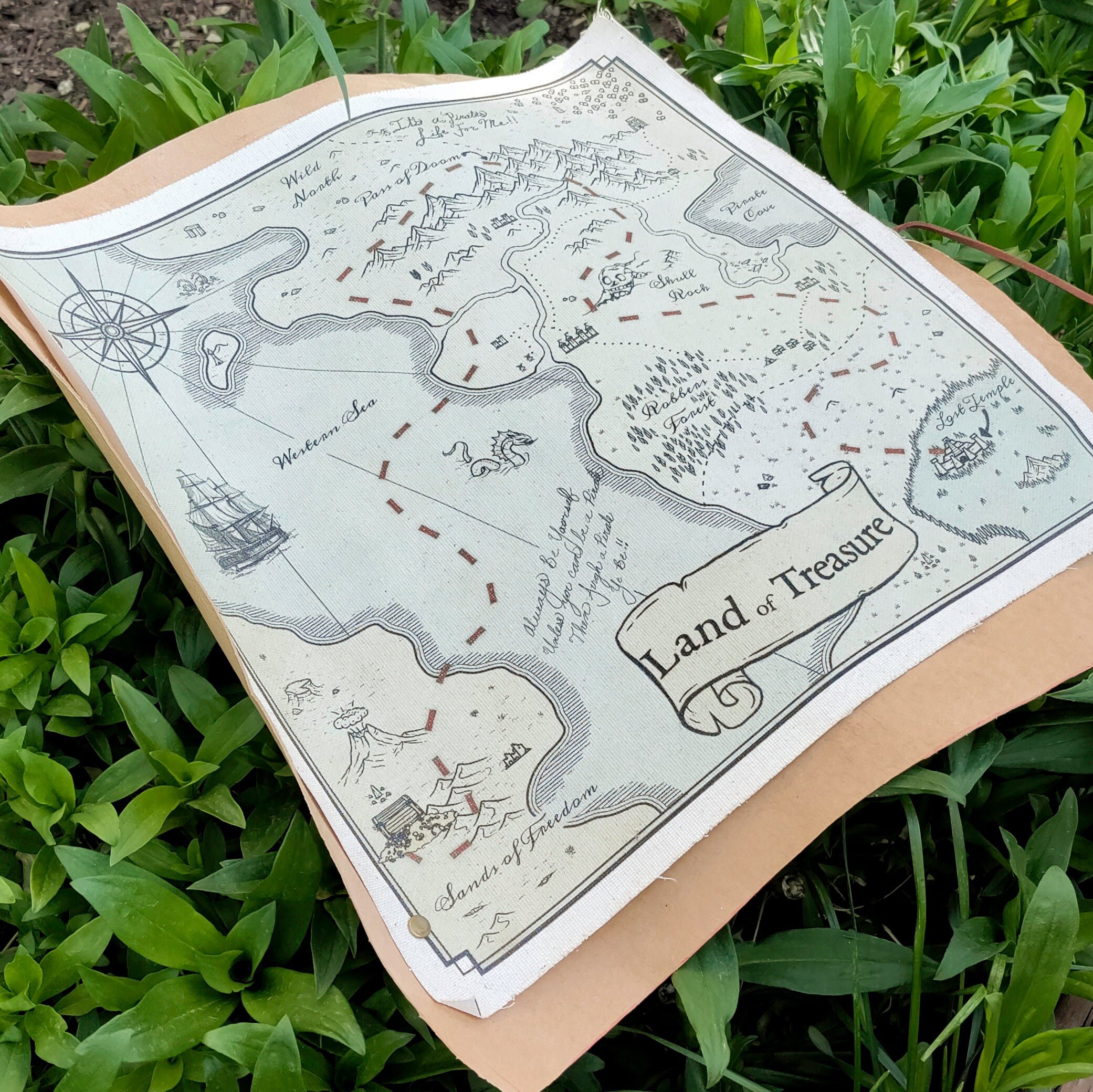 Pirate Treasure Map - Etsy
