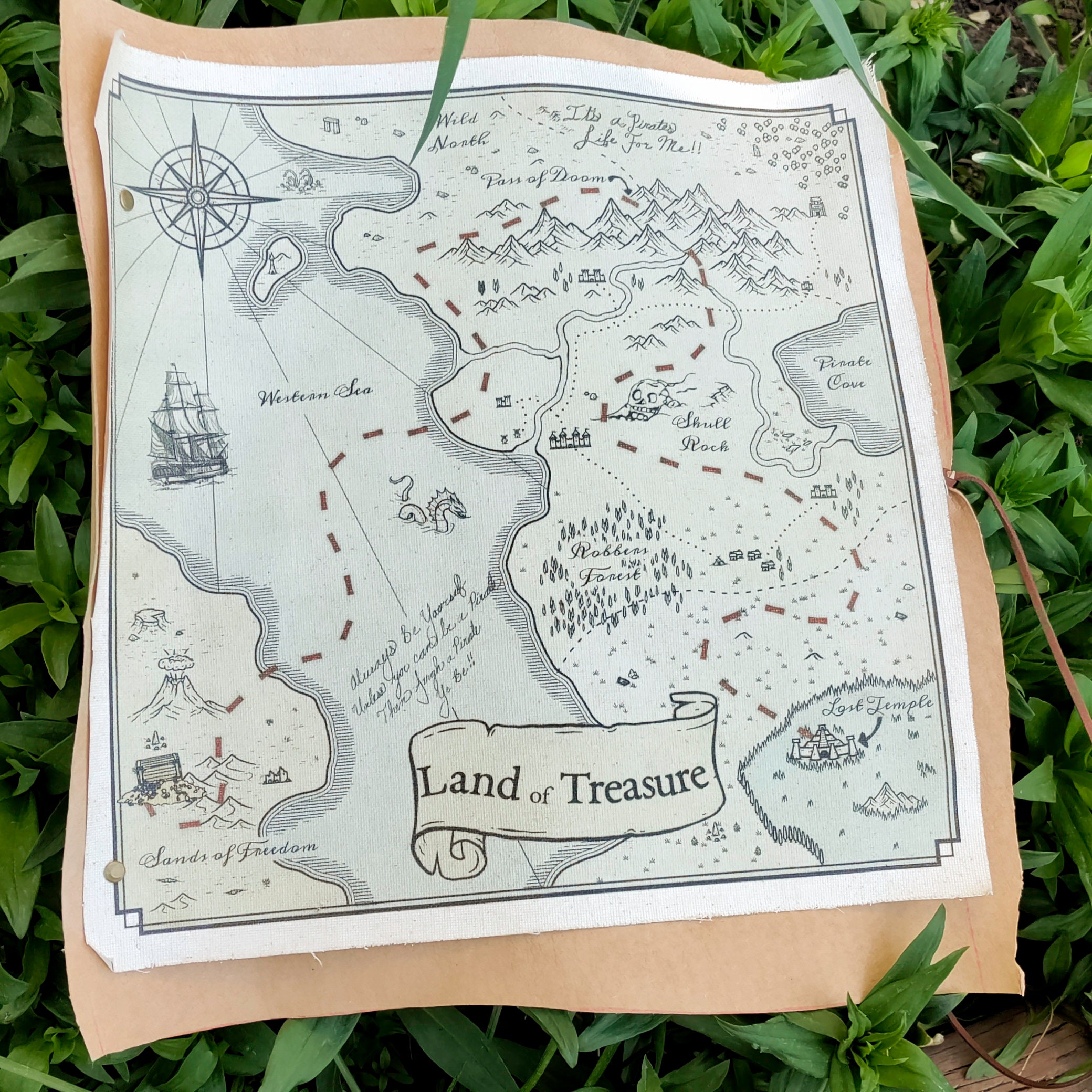 Pirate Treasure Map - Etsy
