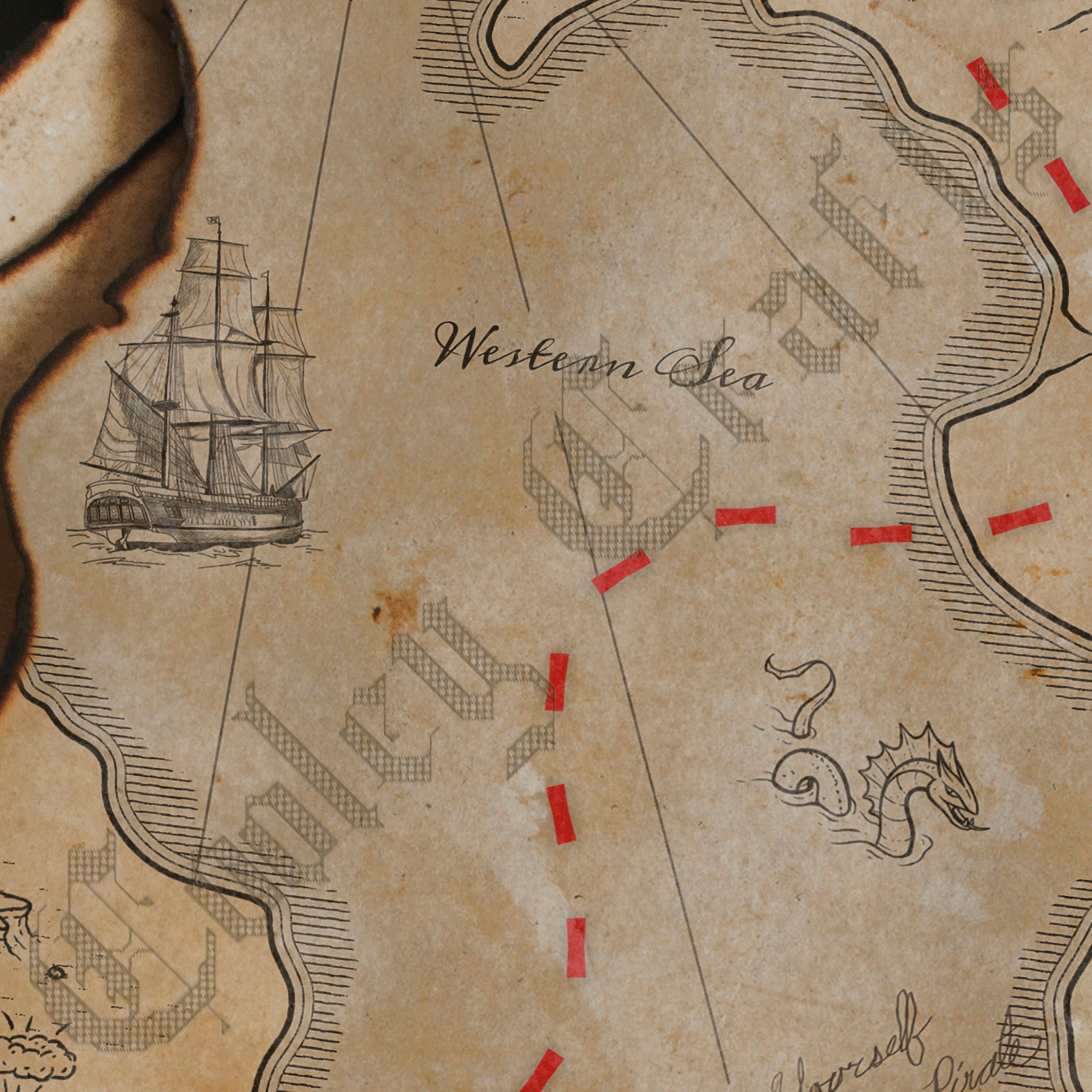 Kids Pirate Treasure Map - Digital - Etsy