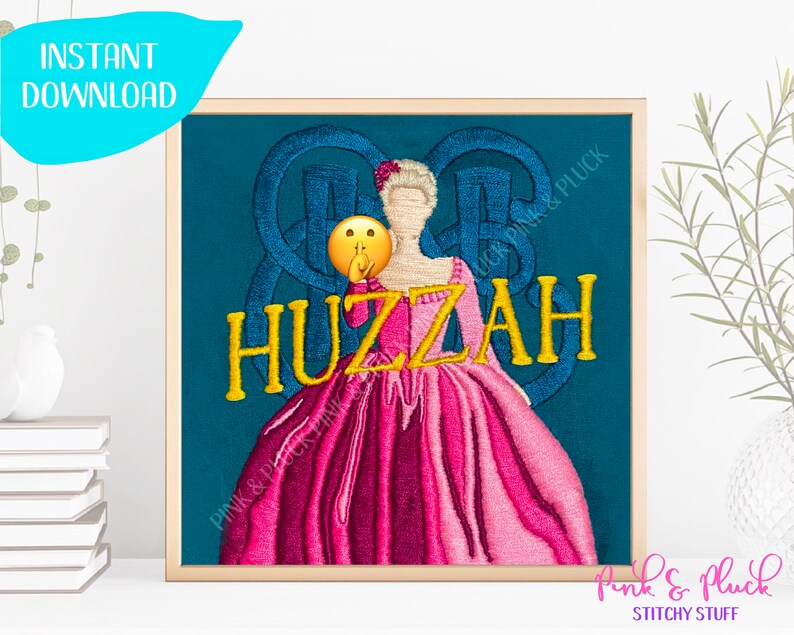 Catherine the Great Bird Flip Modern Hand Embroidery Pattern | Huzzah ...