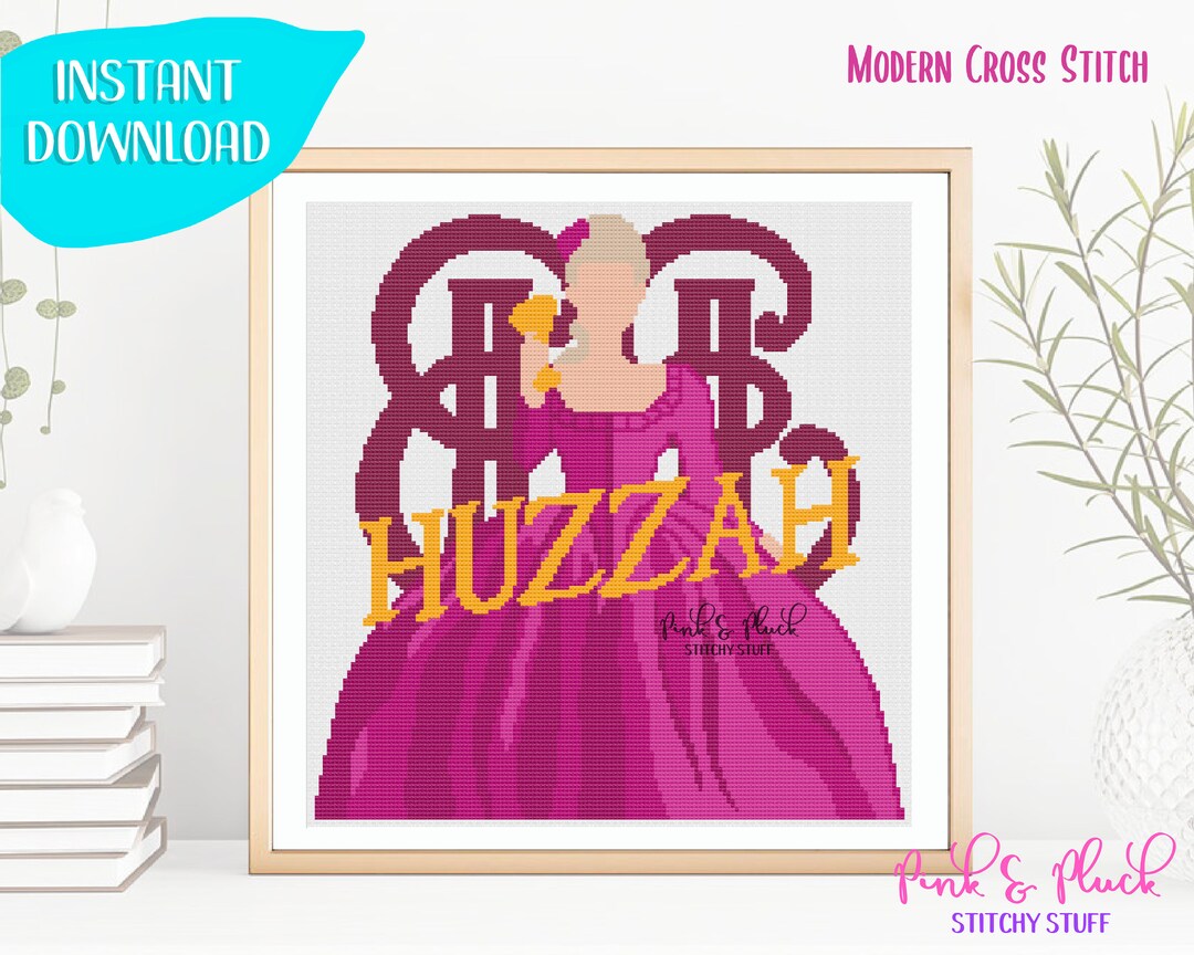 The Great Huzzah Catherine of Russia Modern Cross Stitch Pattern ...